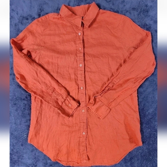 Lauren Ralph Lauren | Tops | Lauren Ralph Lauren Womens L Embroidered ...